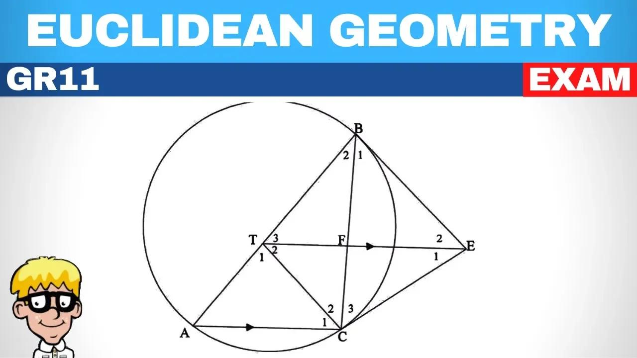 Euclidean Geometry Grade 11: Exam question