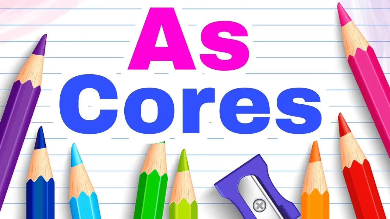 As cores em português infantil Atividades Educação infantil