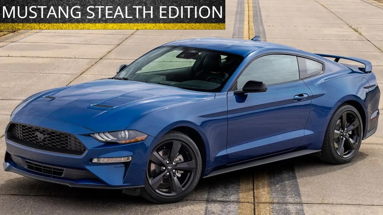 Primer Ford Mustang Stealth Edition 2022 - Diseño Exterior