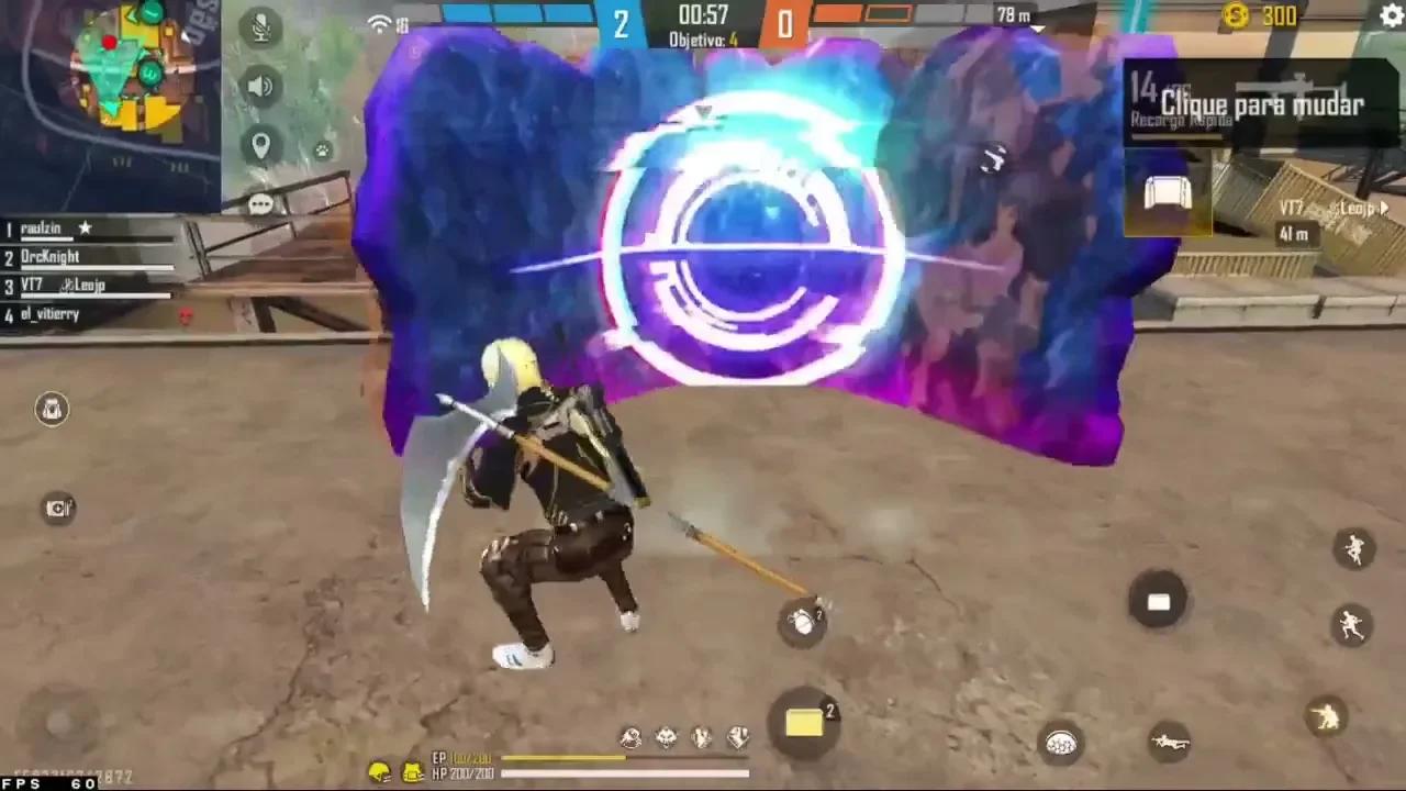 FREE FIRE GAMEPLAY🔥4V4 RYZEN 5 5600G 90 FPS🔥