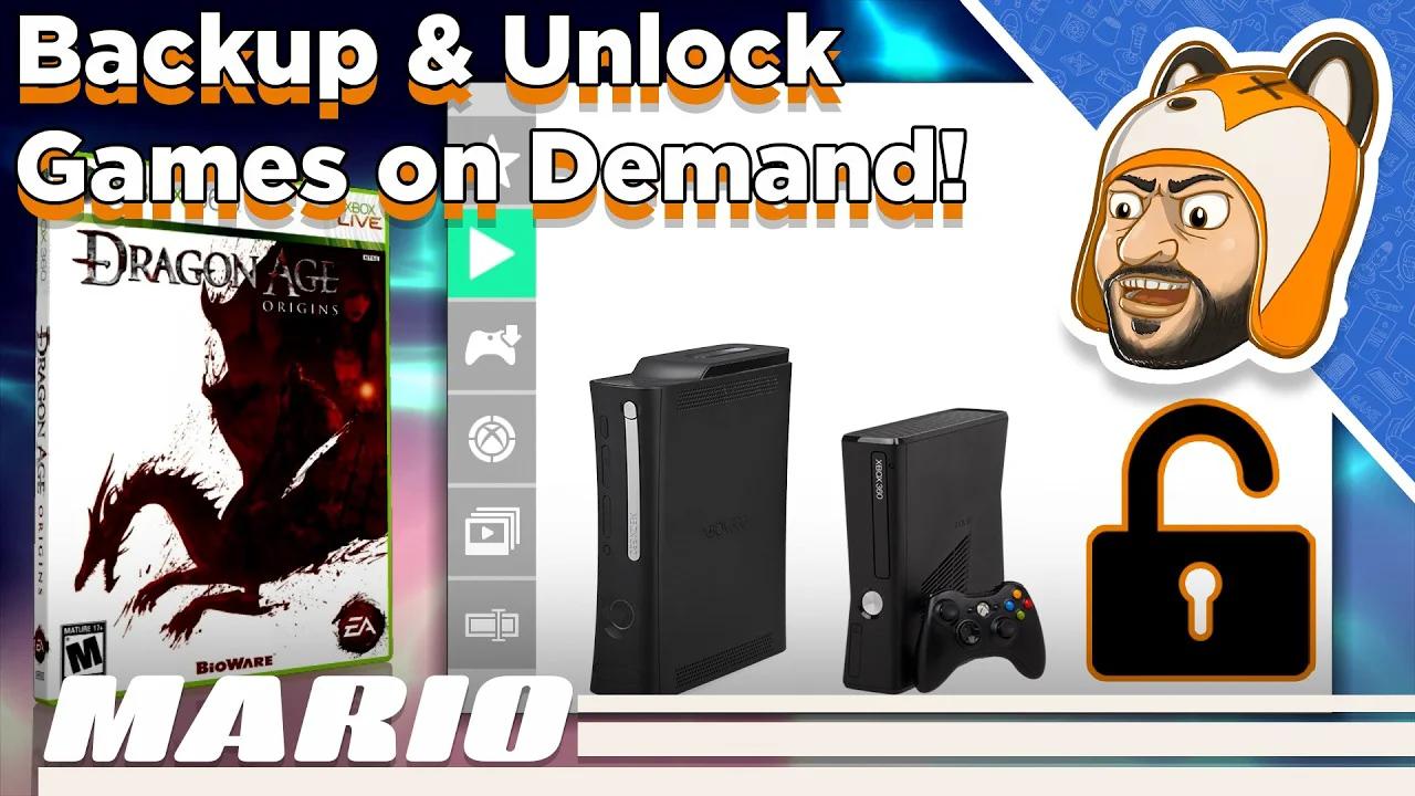 How to Backup and Unlock Games on Demand Digital Titles on Xbox 360 ...