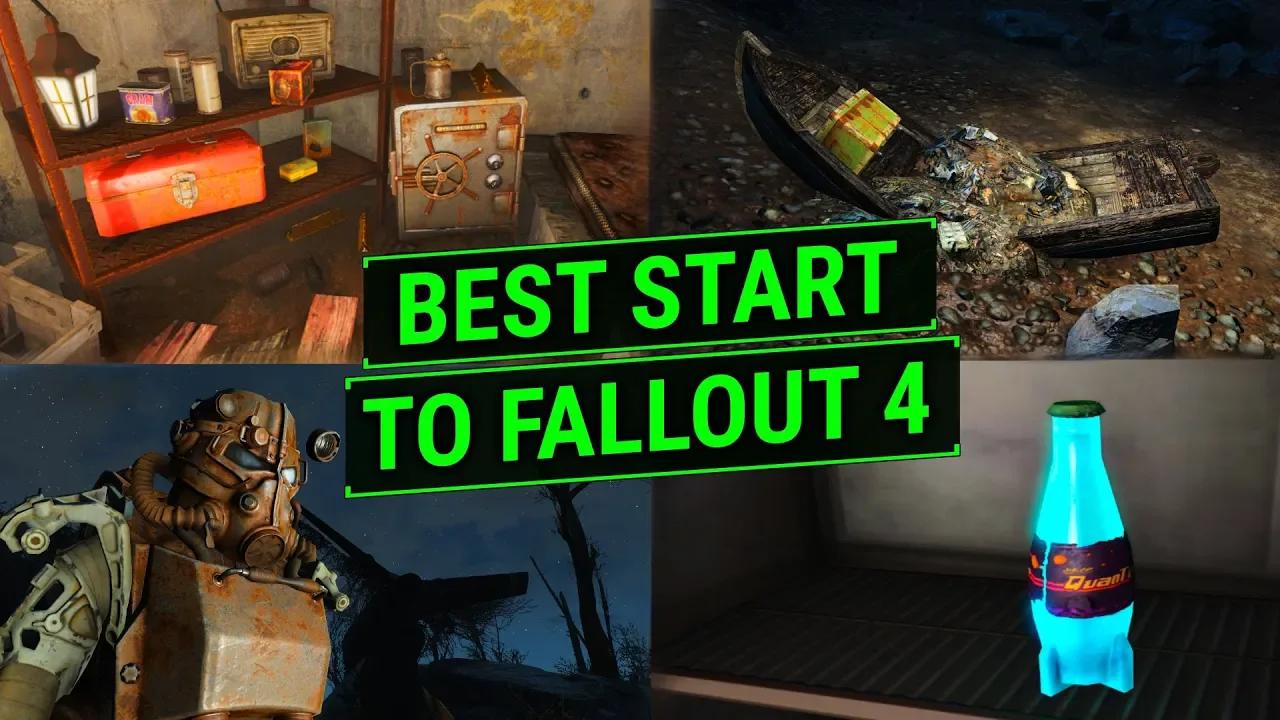 The BEST Fallout 4 Start Using Unmarked Locations
