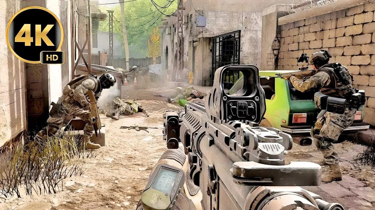 Call of Duty: Red Zone Ultra Realistic Graphics Gameplay [4K60FPS UHD]