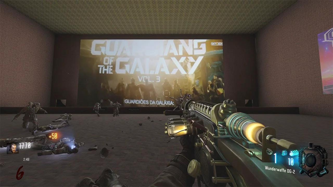 They put Guardians of the Galaxy Vol 3 in Call of Duty Zombies...