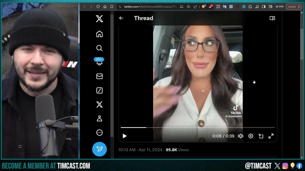 Trans Woman Claims Men Love Trans Women Leftists Argue Its Not Gay For