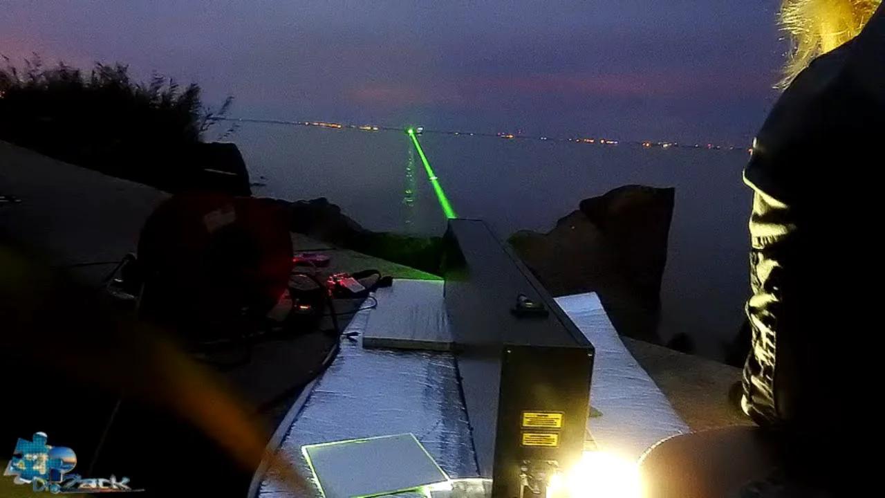 Flat Earth Experiment With Long Distance Laser - Flat Earth Research