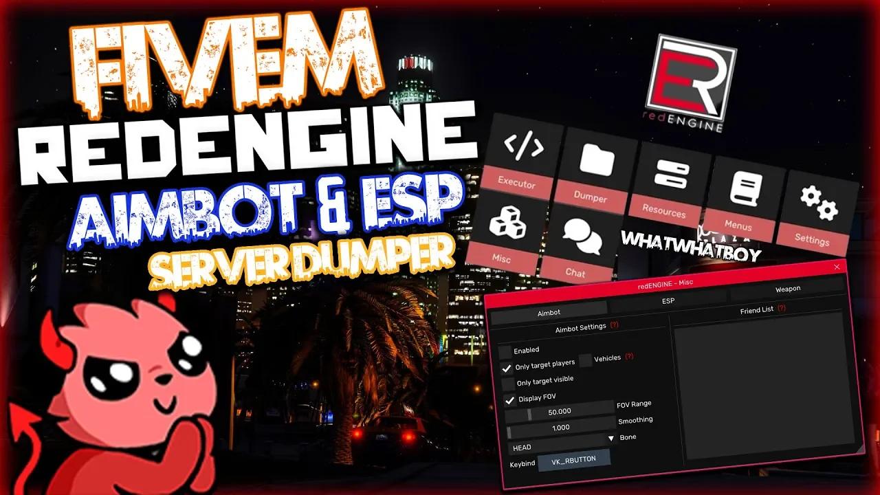 RedEngine - BEST CHEAPEST LUA Executor/Dumper/Triggers/Money/Aimbot/Esp ...