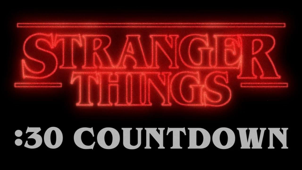 Stranger Things [30 Second Countdown Timer]