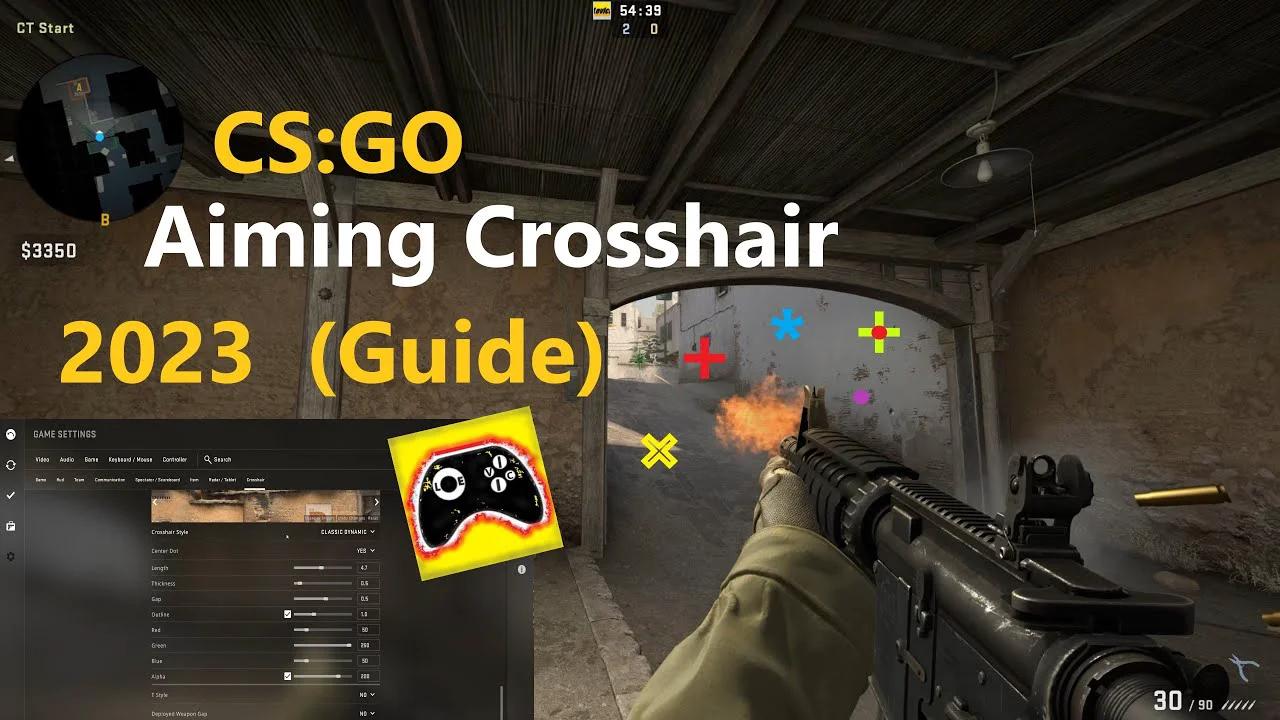 CSGO Aiming Crosshair Settings (2023) Guide | Improve Your Precision ...