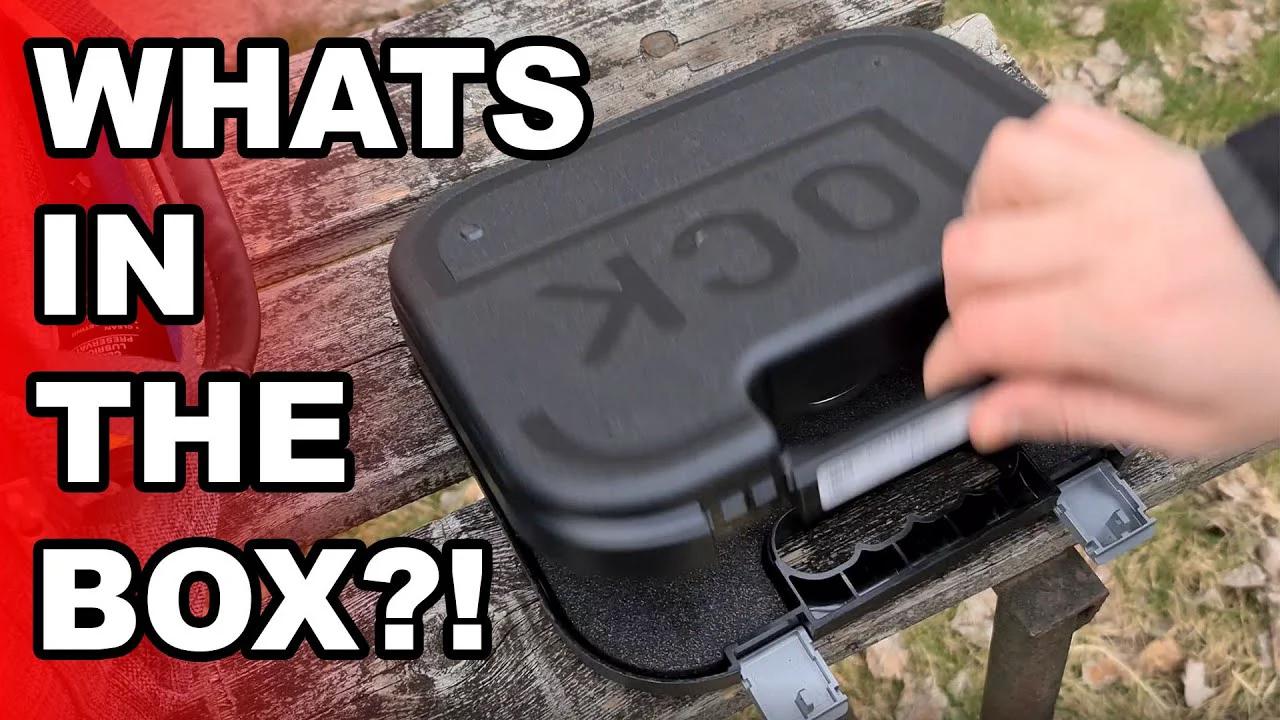 NOT A GLOCK unboxing video and first shots