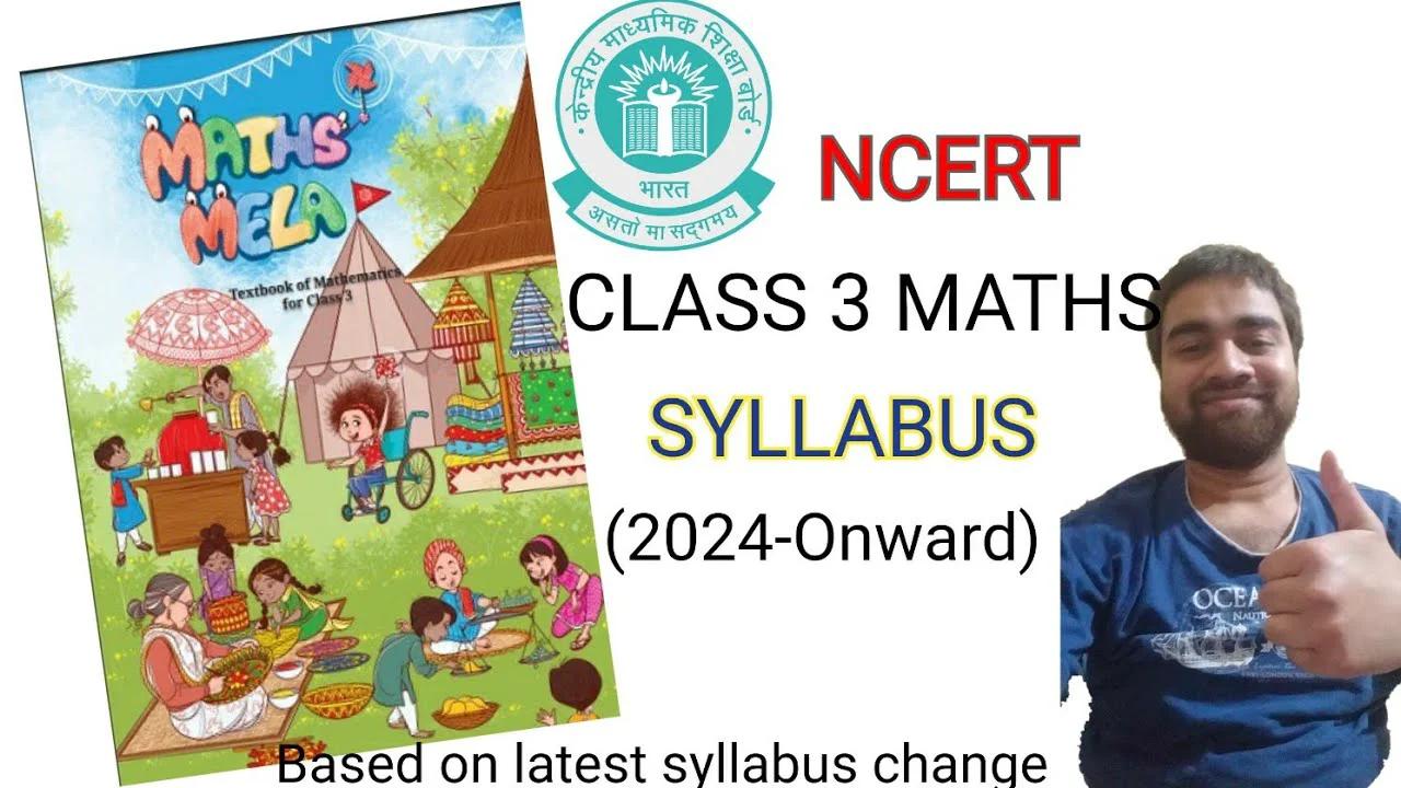 CBSE Class 3 Maths Syllabus (2024-Onwards) | NCERT Curriculum Overview ...