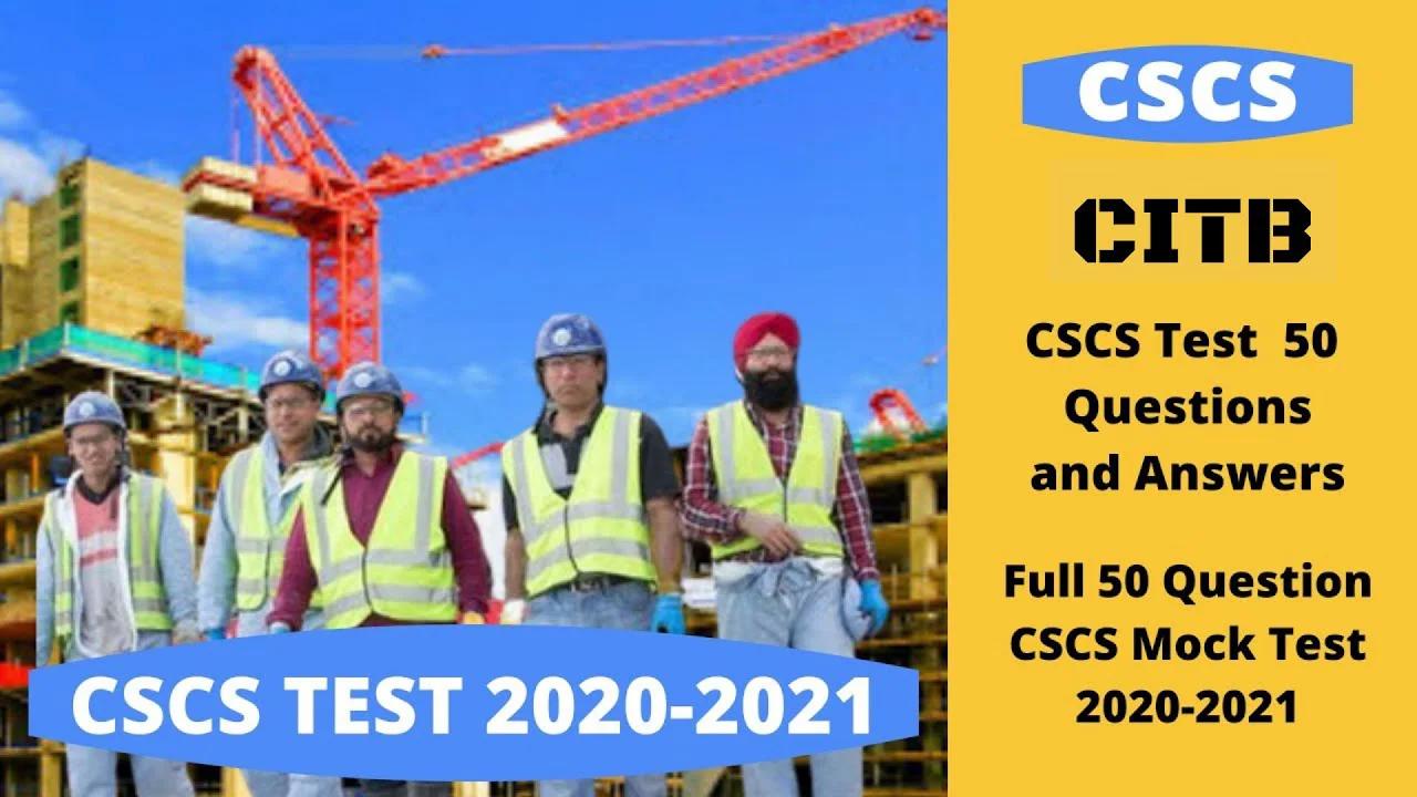 Free CSCS Mock Test Practice Full New 50 Different Questions And ...