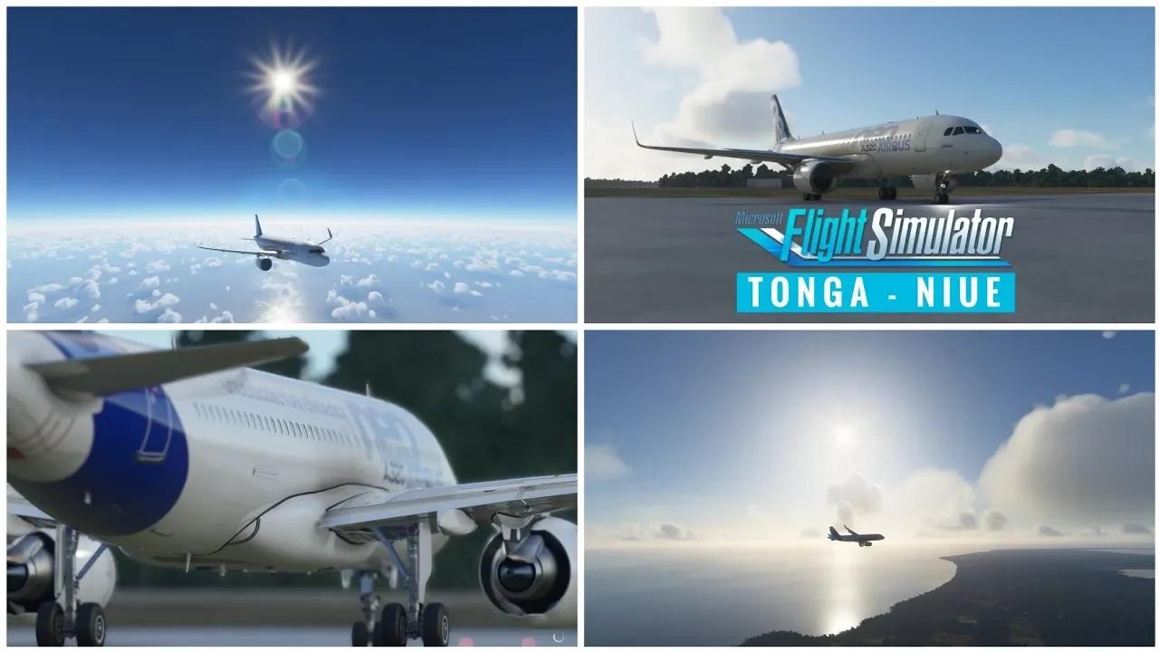 Flying Through Every Country 10 | TONGA - NIUE | Microsoft Flight Simulator