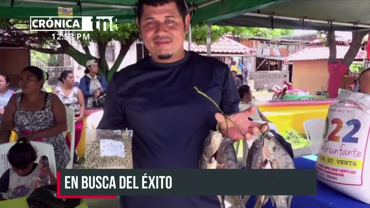 Acuicultor elabora concentrado para peces en la Isla de Ometepe - Nicaragua