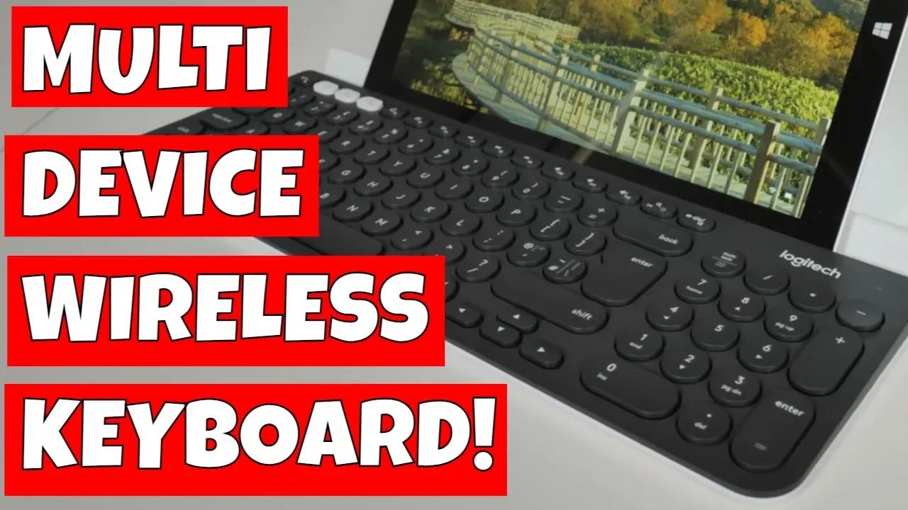 Logitech K780 Multi Device Wireless Low Profile Bluetooth Unifying Keyboard