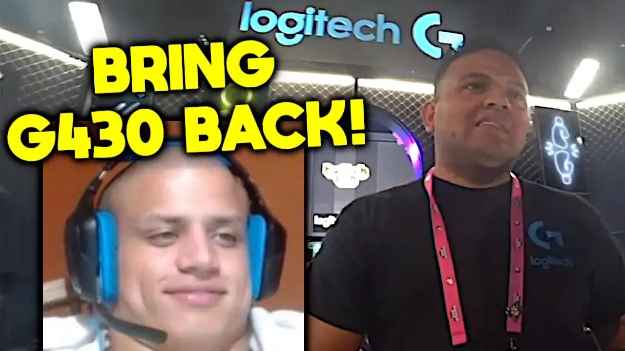Tyler1 Asks Logitech About His Headset
