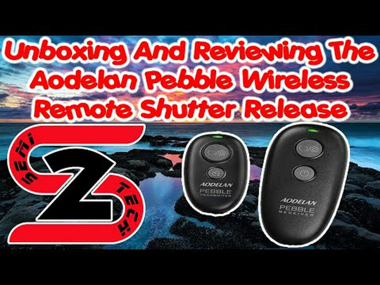 Unboxing And Reviewing The Aodelan Pebble Wireless Remote Shutter Release