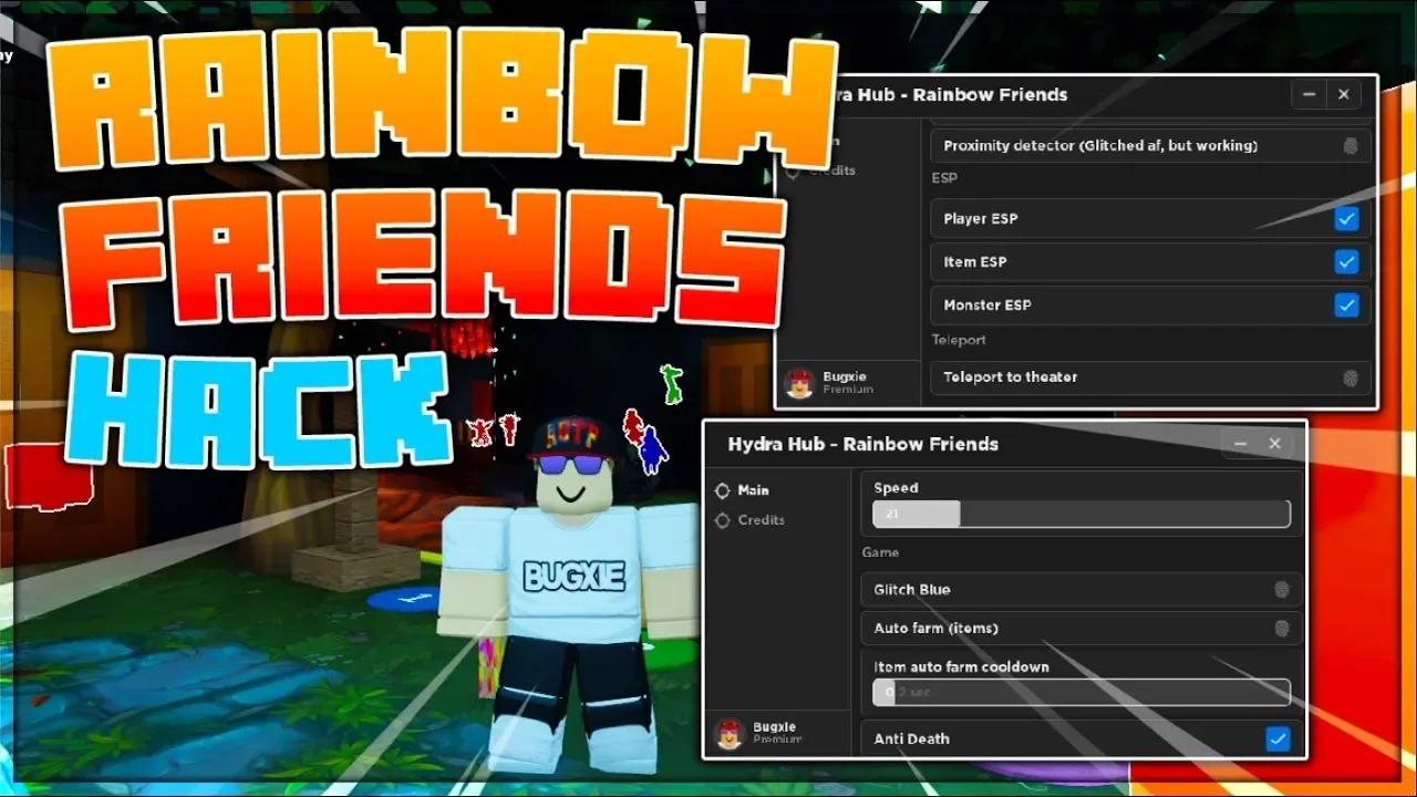 Roblox Rainbow Friends Script Hack *Pastebin* | Collect All Items, Win ...