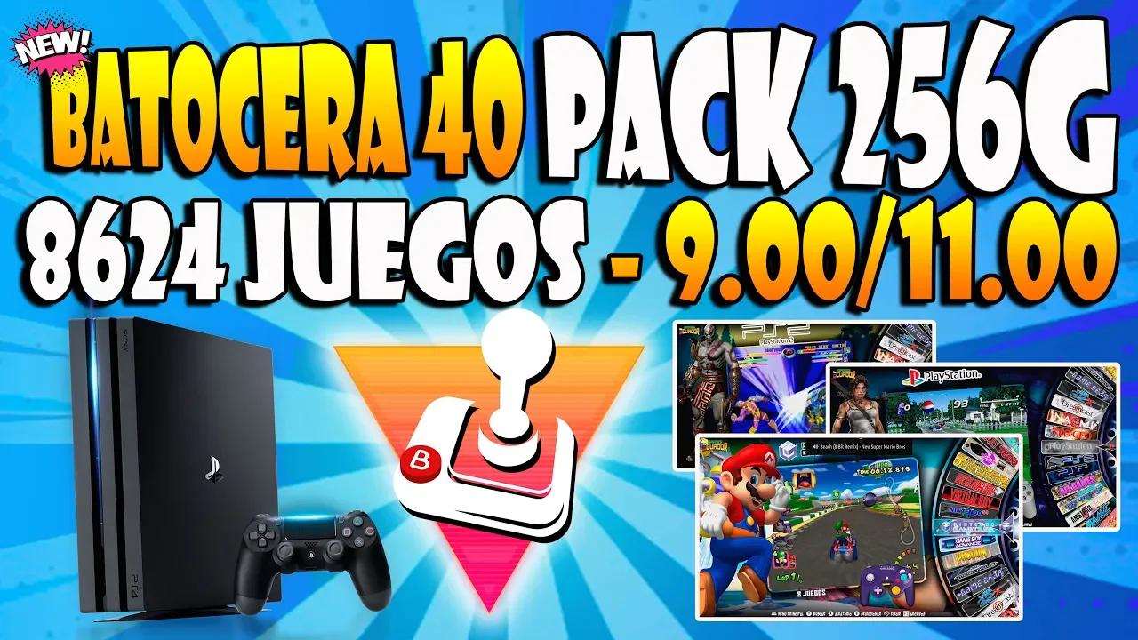 Nuevo BATOCERA 40 Pack 256 Gigas con 8624 JUEGOS ARCADE GRATIS para tu ...