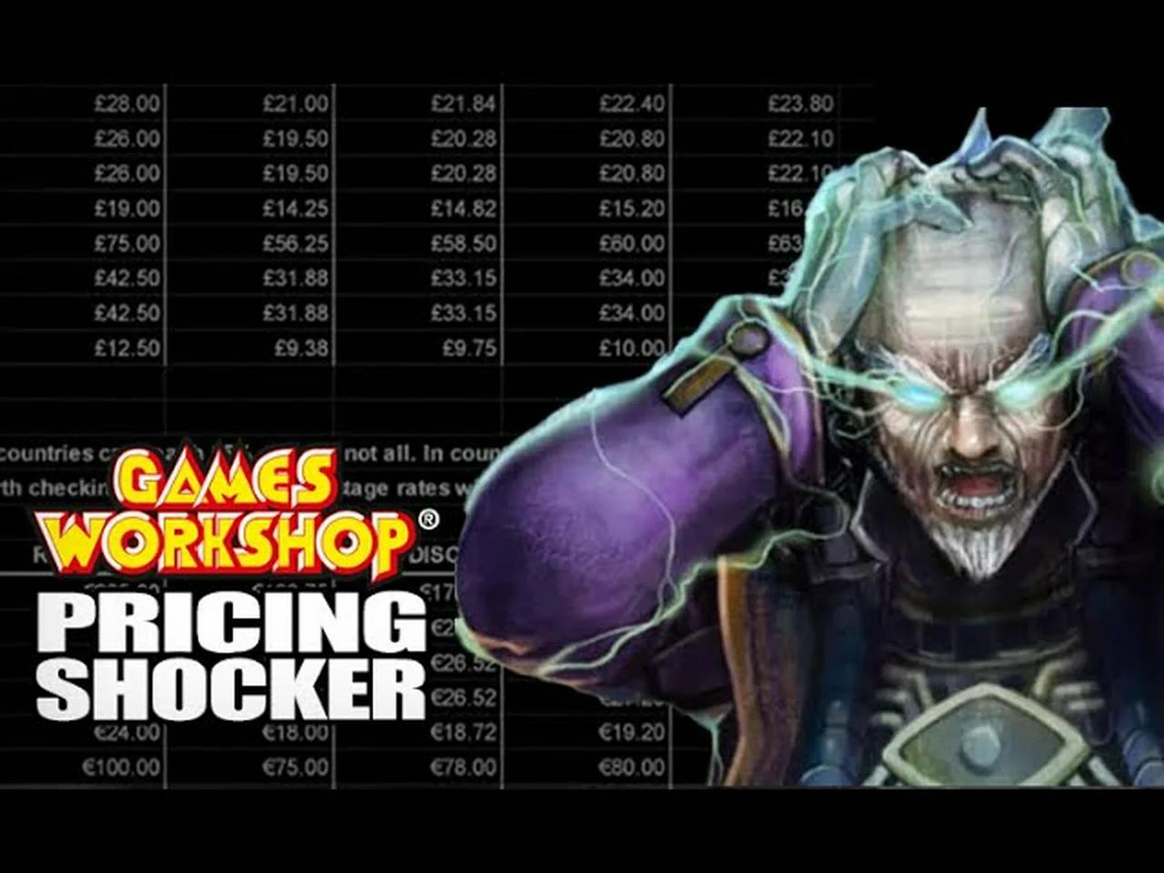 Games Workshop's Insane Mark Up For Warhammer Product Pricing