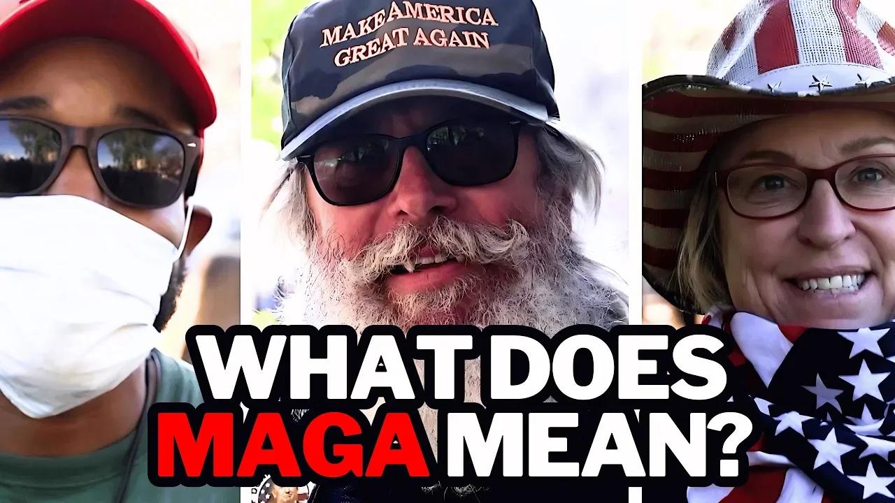 TYT CONFRONTS Trump Supporters: The MAGA Meaning Revealed, Their ...