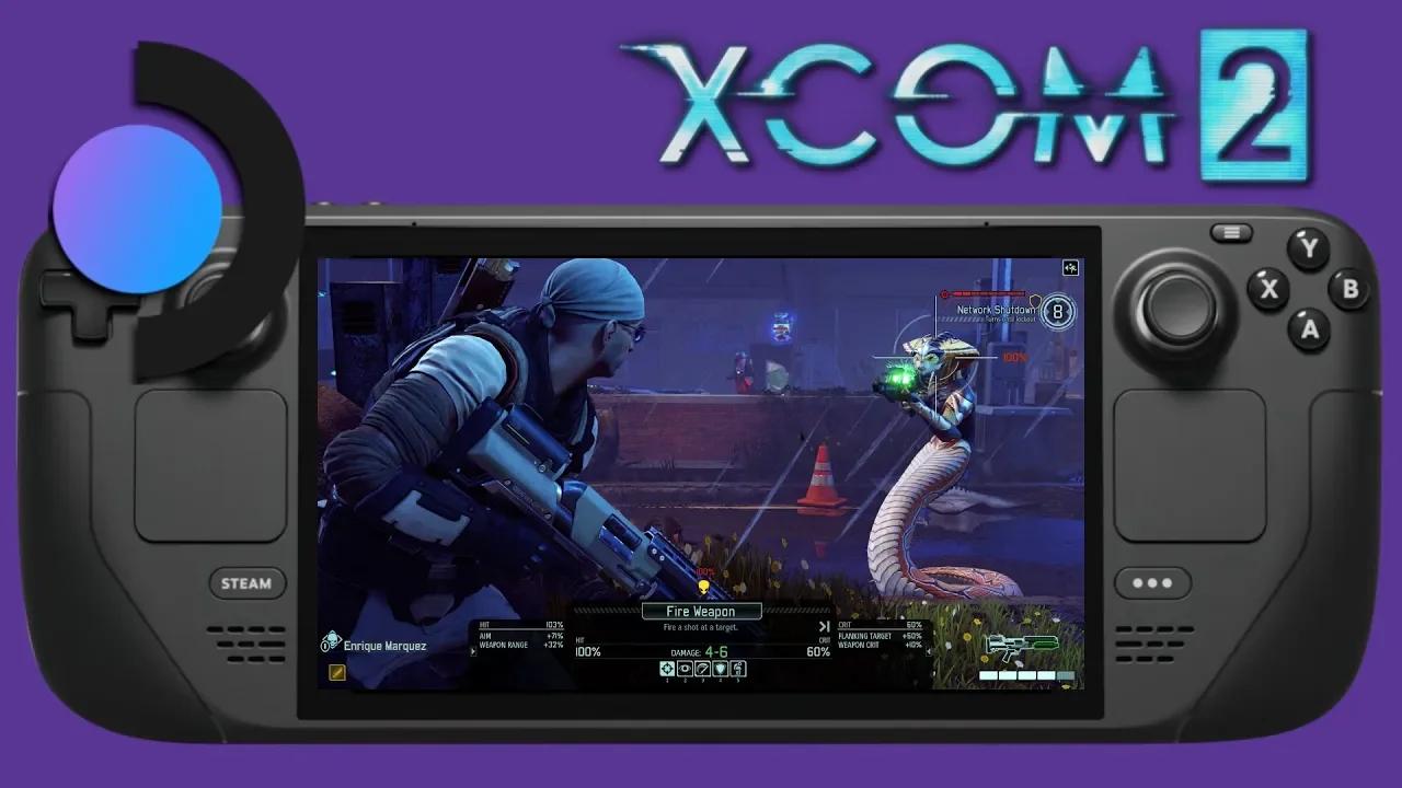 Steam Deck Gameplay - XCOM 2 - Steam OS
