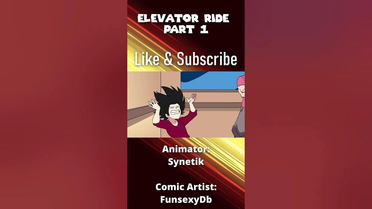 Elevator Ride Part 1 Dragon Ball Comic Dub #Short