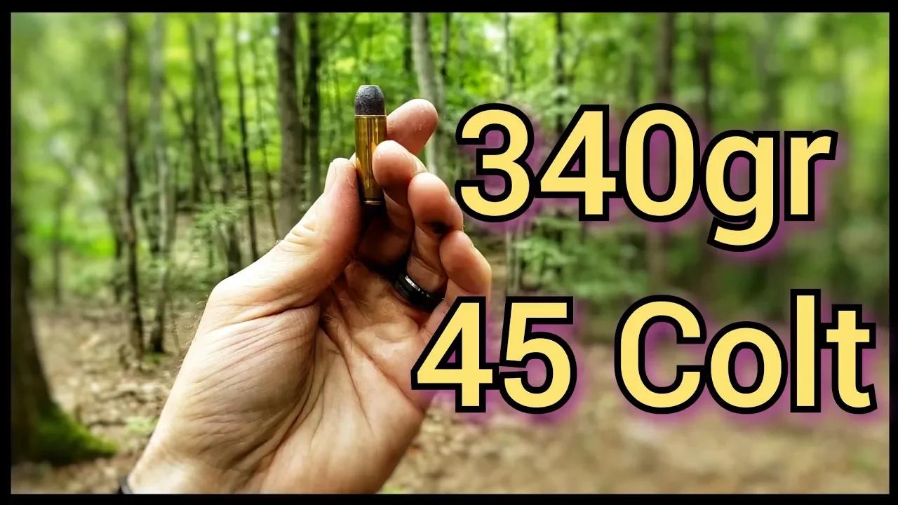 Range Testing Heavy Cast 45 Colt 340gr Flat Nose - 10 Inch Freedom Arms ...