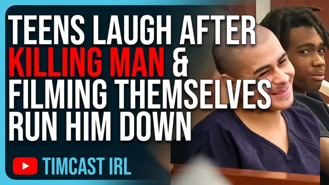 Teenagers LAUGH After Killing Man & FILMING THEMSELVES Run Him Down ...