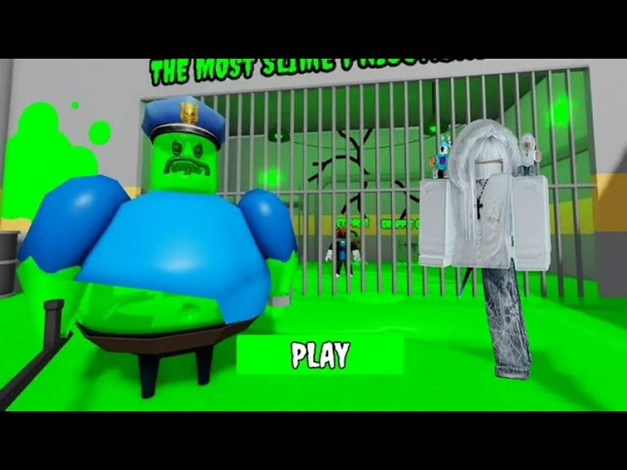 SLIME PRISON RUN OBBY ROBLOX Full Gameplay #roblox #obby #scaryobby # ...