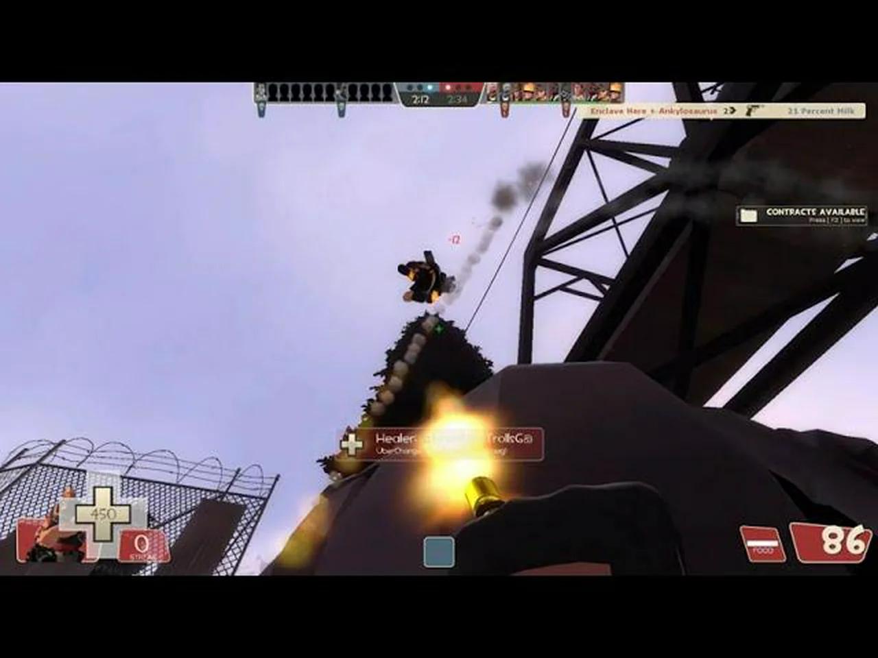 TF2: Playing as an Anti-Aircraft gun