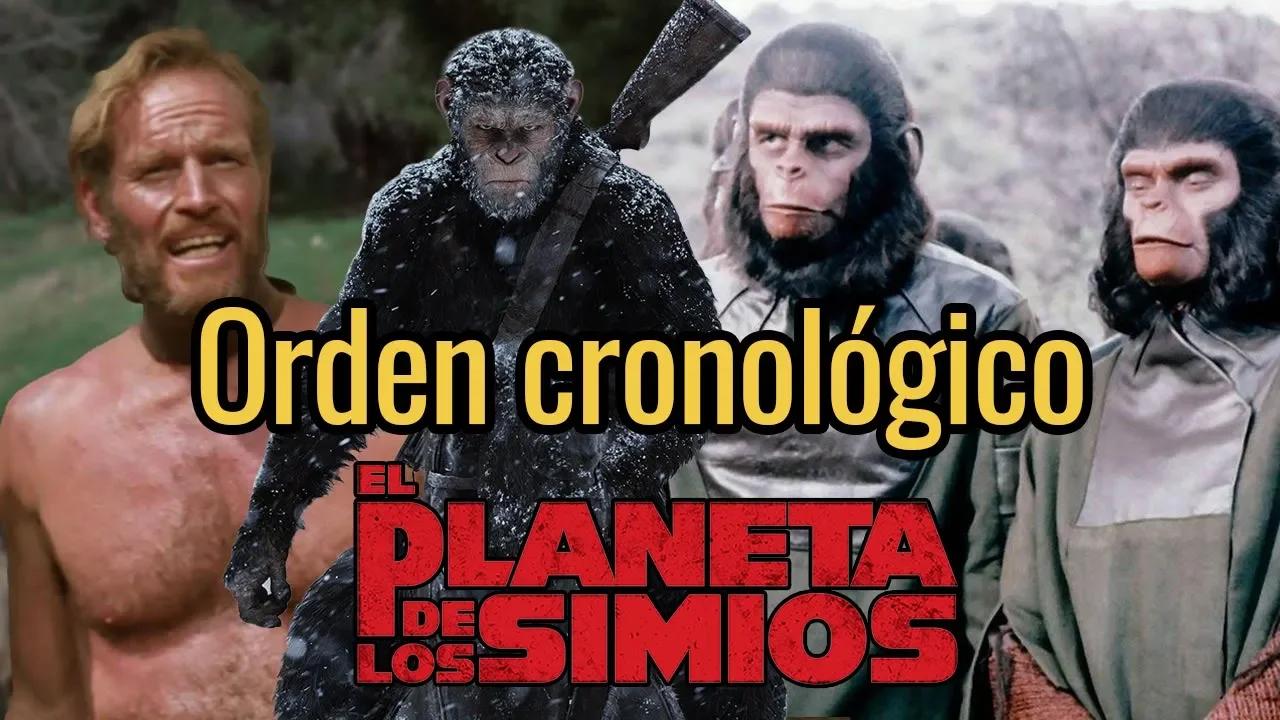 RESUMEN y ORDEN CRONÓLOGICO de TODAS las películas del PLANETA DE LOS ...