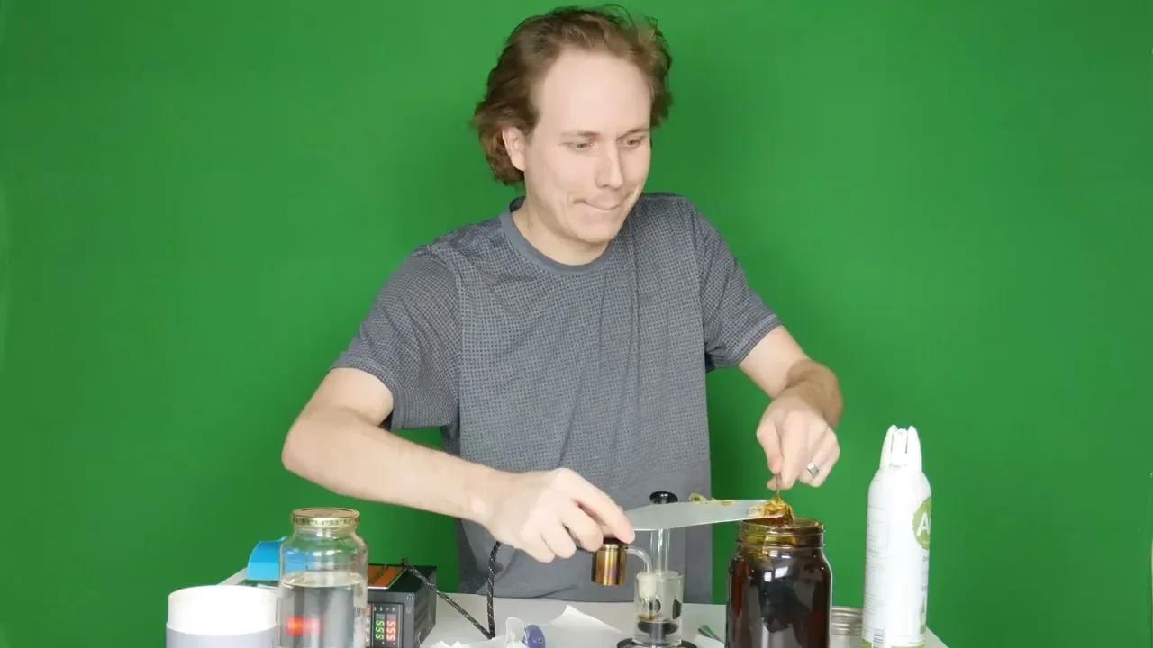 NILEGREEN takes Fat THC Distillate Dabs