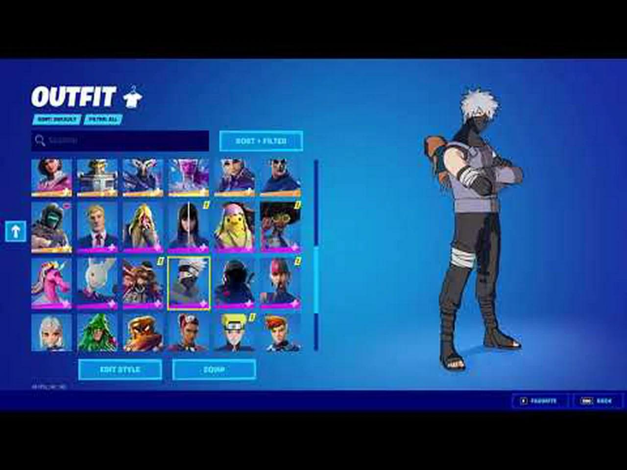 Naruto x Fortnite Collab