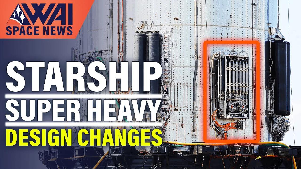 SpaceX Starship Super Heavy Booster 4 Design Changes explained!