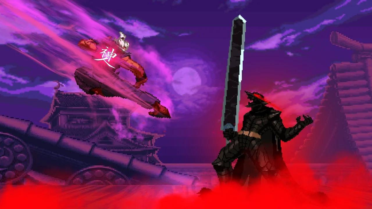 Shin Akuma vs Guts - Street Fighter X Berserk