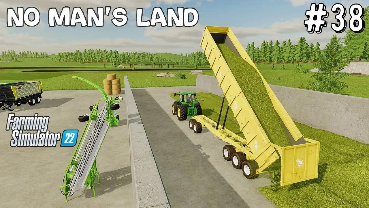 farming Simulator 22 fs22 timelapse Ep # 38 No Man's Land Map fs22 Mods