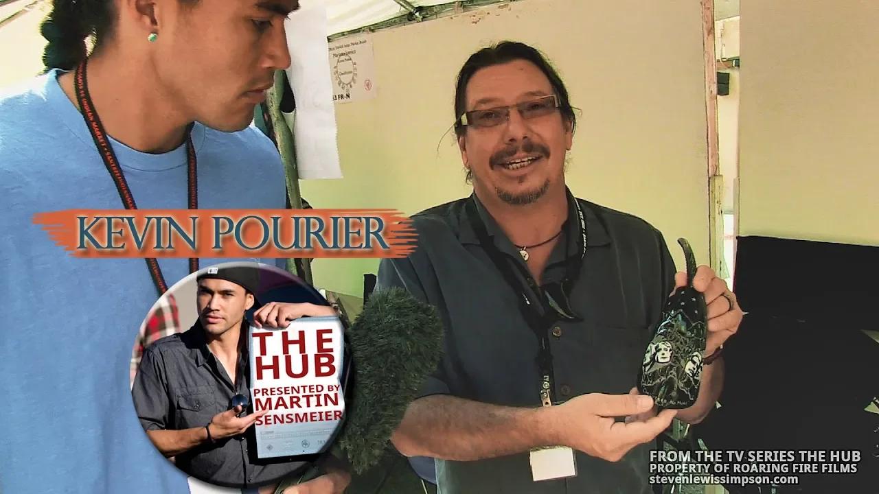 Kevin Pourier talks about his work to Martin Sensmeier - The Hub TV series