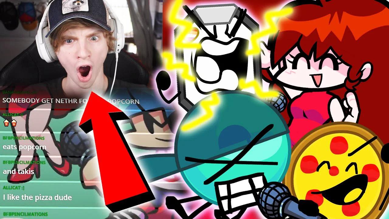 BURGER BRAWL HAS GF AND BF FIGHTING PIZZA????