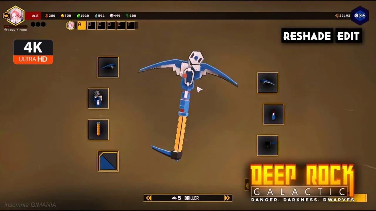 Deep Rock Galactic #66 Pickaxe Hunt Chasm-Borne Cliffhanger Assignment ...