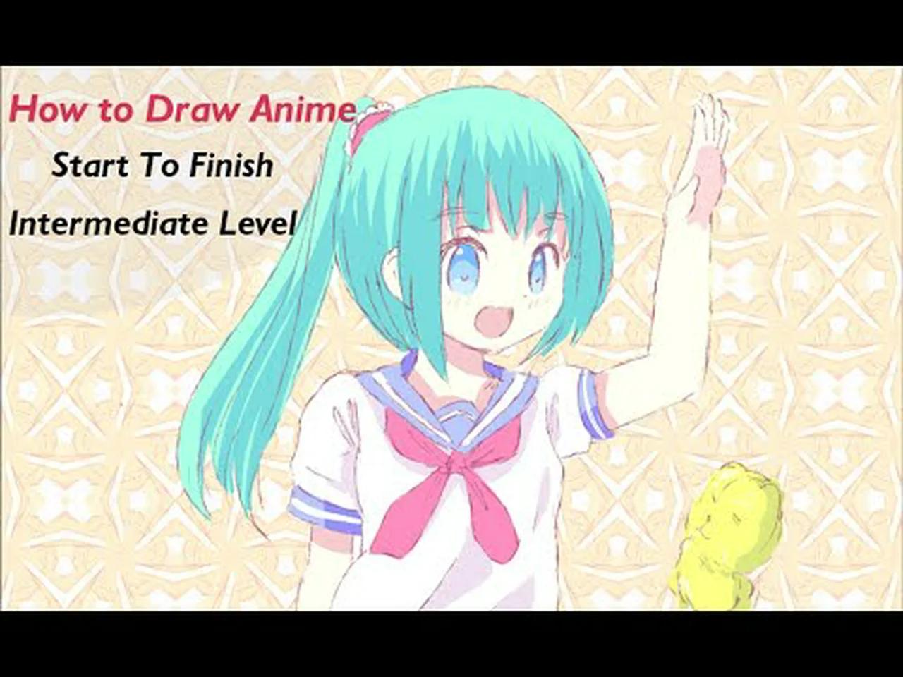 [Tutorial] How To Draw Anime - Intermediate Level, Sorry Beginner ...