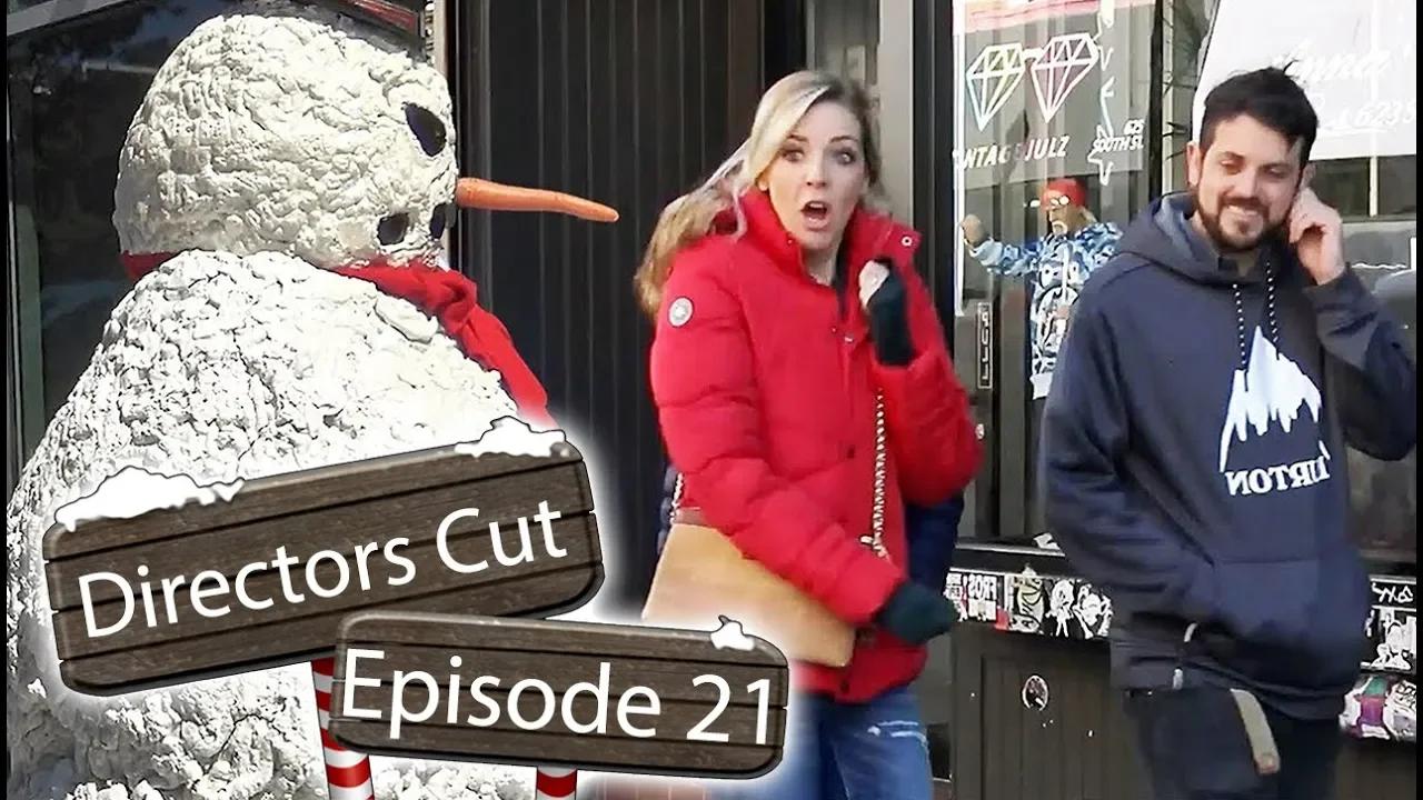 Scary Snowman Prank - Laugh Till You Cry - Directors Cut