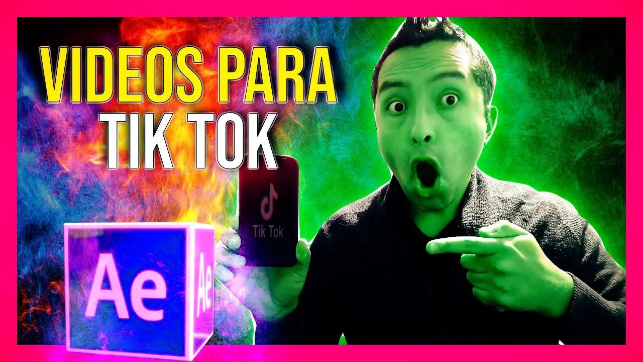 🔴DESCUBRE Como USAR After Effects Para TIK TOK 📲( Como Exportar en ...