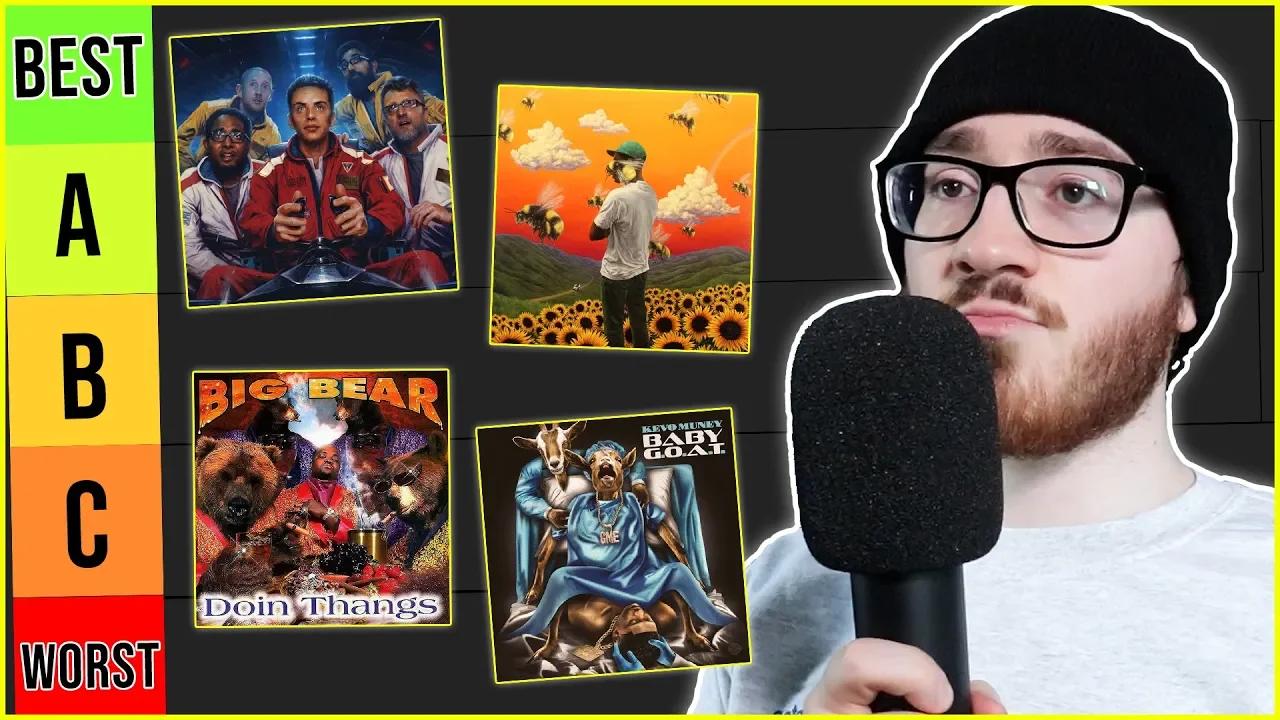 The BEST & WORST Rap Album Covers (TIER LIST)