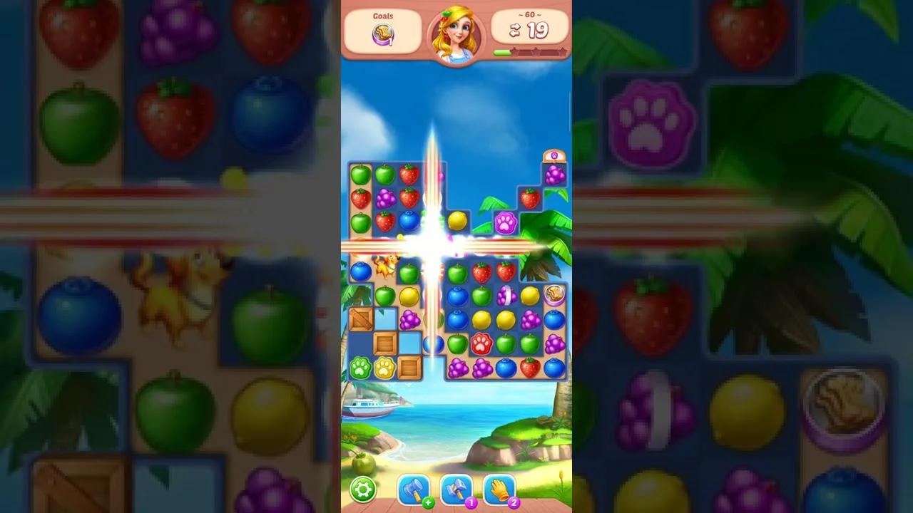 Fruit Diary Level 60 Walkthrough Guide Relaxing Match 3 Puzzle Mobile Game