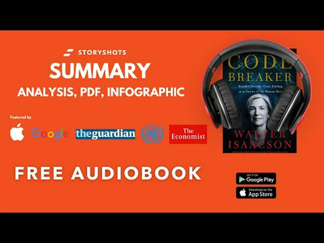 Summary of The Code Breaker by Walter Isaacson | Free Audiobook