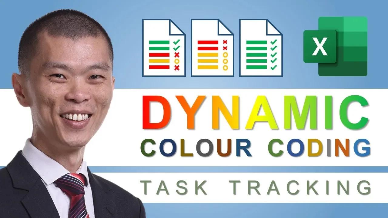 Dynamic Colour Coding for Task Status Tracking in Microsoft Excel
