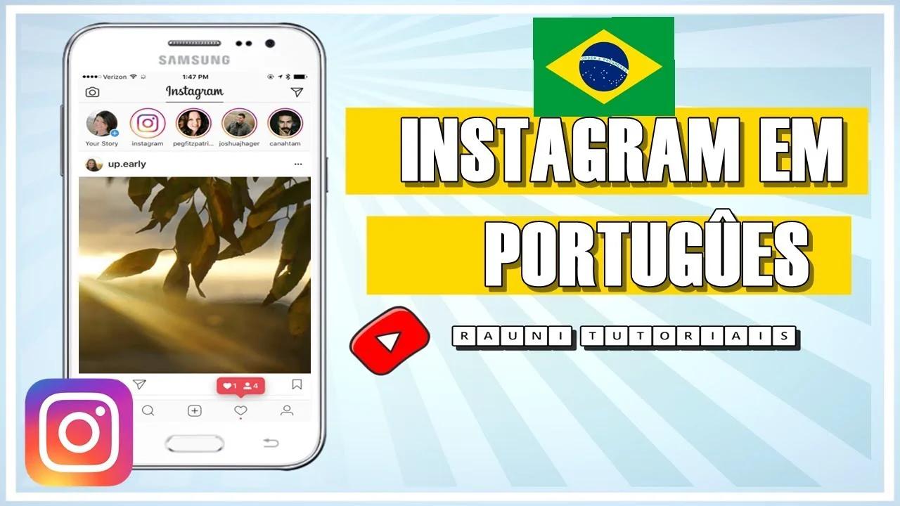 como colocar o instagram em português - mudar idioma do instagram 2019