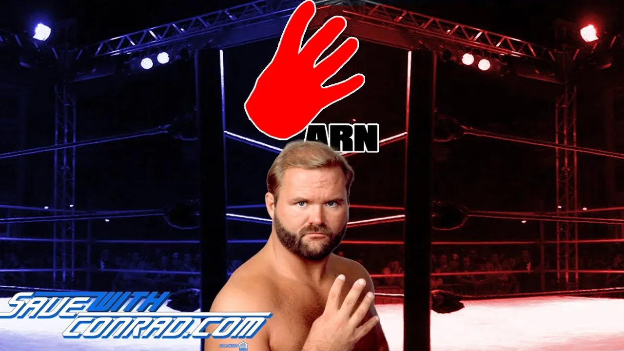 Arn Anderson shoots on WWF's ring vs WCW's