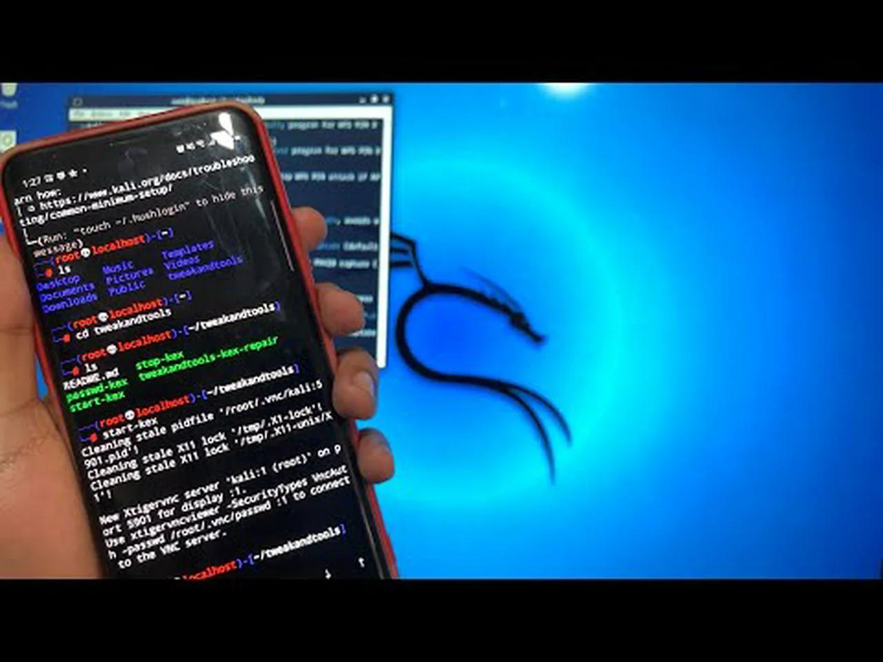 Usar Kali Linux NETHUNTER En SMART TV Desde Samsung Galaxy s9 ...